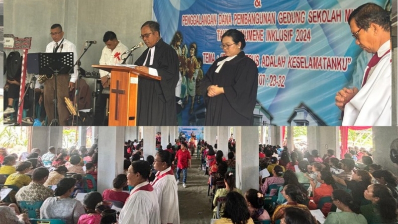 Pesta Pemindahan Ibadah ASM HKBP Tapian Nauli Sunggal Medan ke Gedung ...