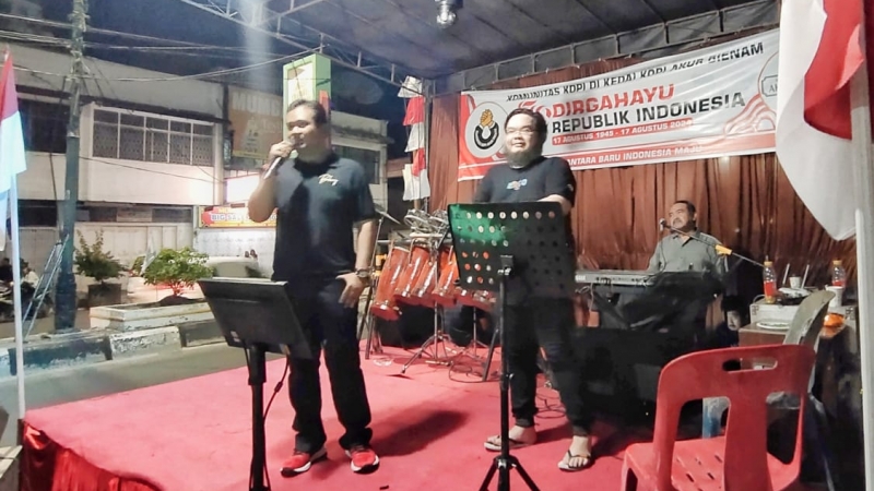 Komunitas Penikmat Kopi dan Roti Legenda Akur Bienam Rantauprapat Gelar ...