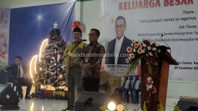 Hadiri Natal Tapteng Baru, Masinton Pasaribu: Seluruh Desa Harus Naik ...