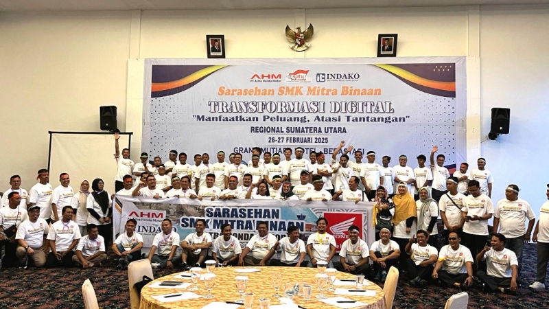 Perkuat Sinergi, Honda Sarasehan SMK Mitra Binaan AHM Regional Sumut ...