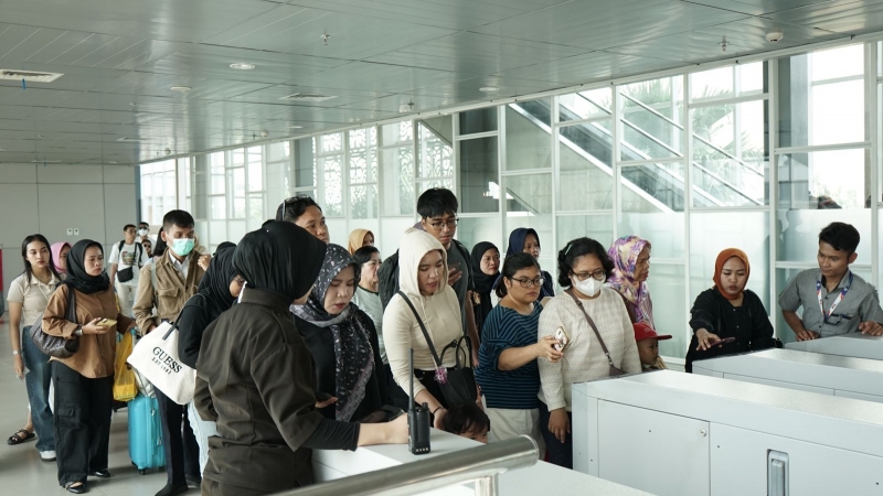 JPO di Stasiun Medan Ditutup, Layanan KAI Bandara Terpusat Lewat Pintu ...