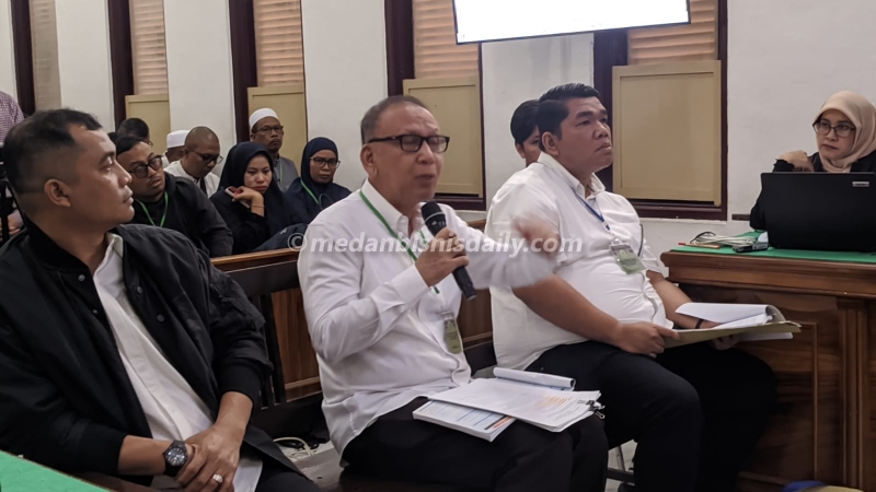 Mantan Pj Sekda Sumut Effendy Pohan Berbelit di Sidang Suap Topan ...