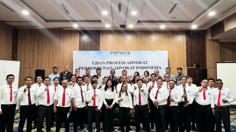 Ketua Forwakum Sumut Aris Rinaldi Nasution Lulus Ujian Profesi Advokat ...