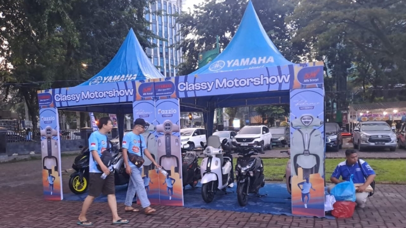 Classy Yamaha Motorshow Sukses Datangkan Ribuan Pengunjung di Medan ...