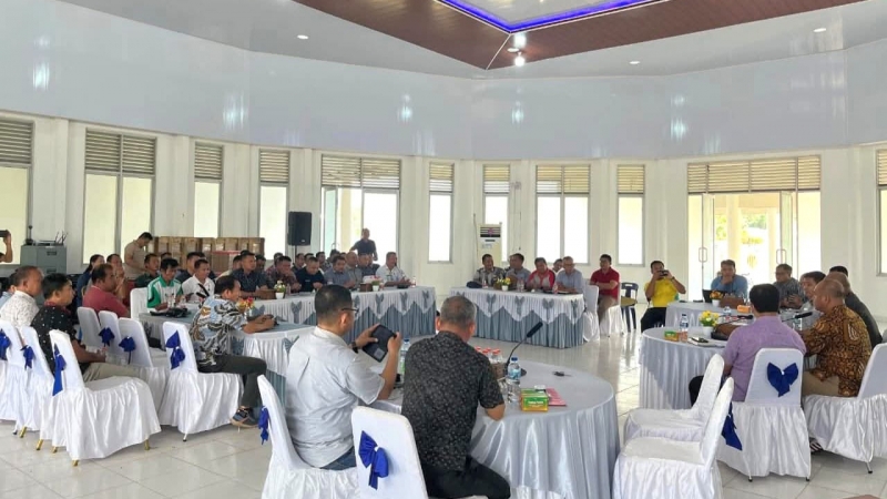 Bupati Amizaro Waruwu Pimpin Rapat Koordinasi dengan PLN Penambahan 22 ...