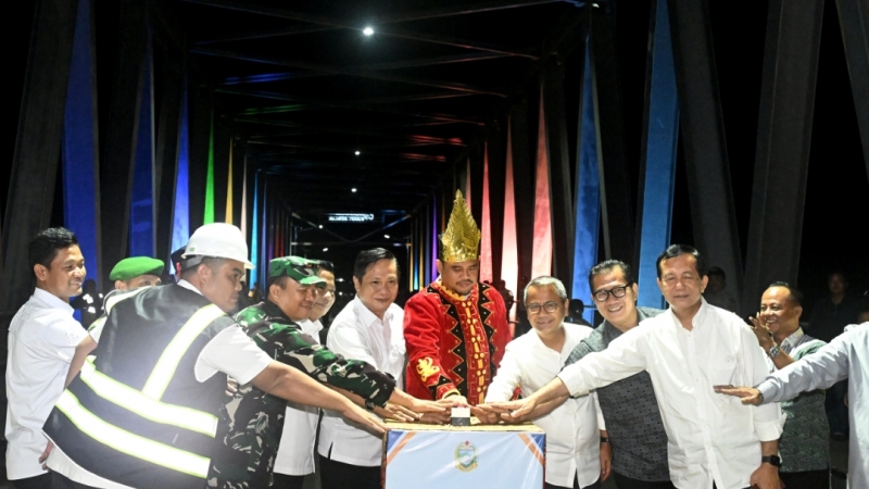Senangnya Masyarakat Nias Saat Gubernur Bobby Nasution Resmikan ...